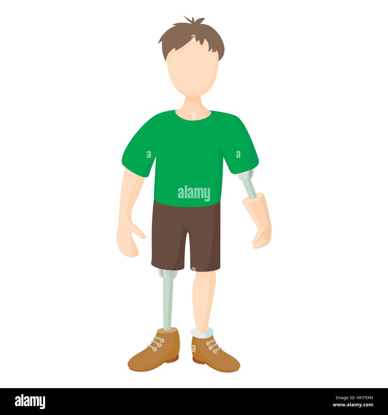 Amputation and cartoon hi-res stock photography and images - Alamy