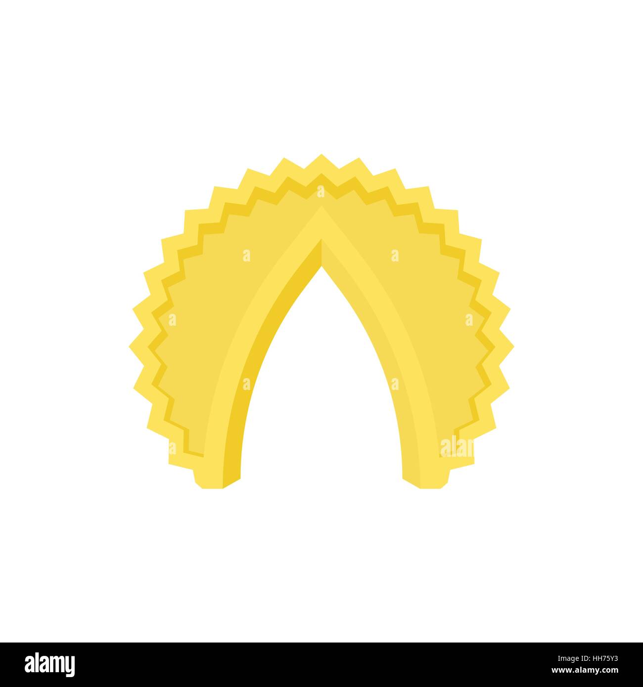 Arabic style ancient arch Stock Vector Images - Alamy