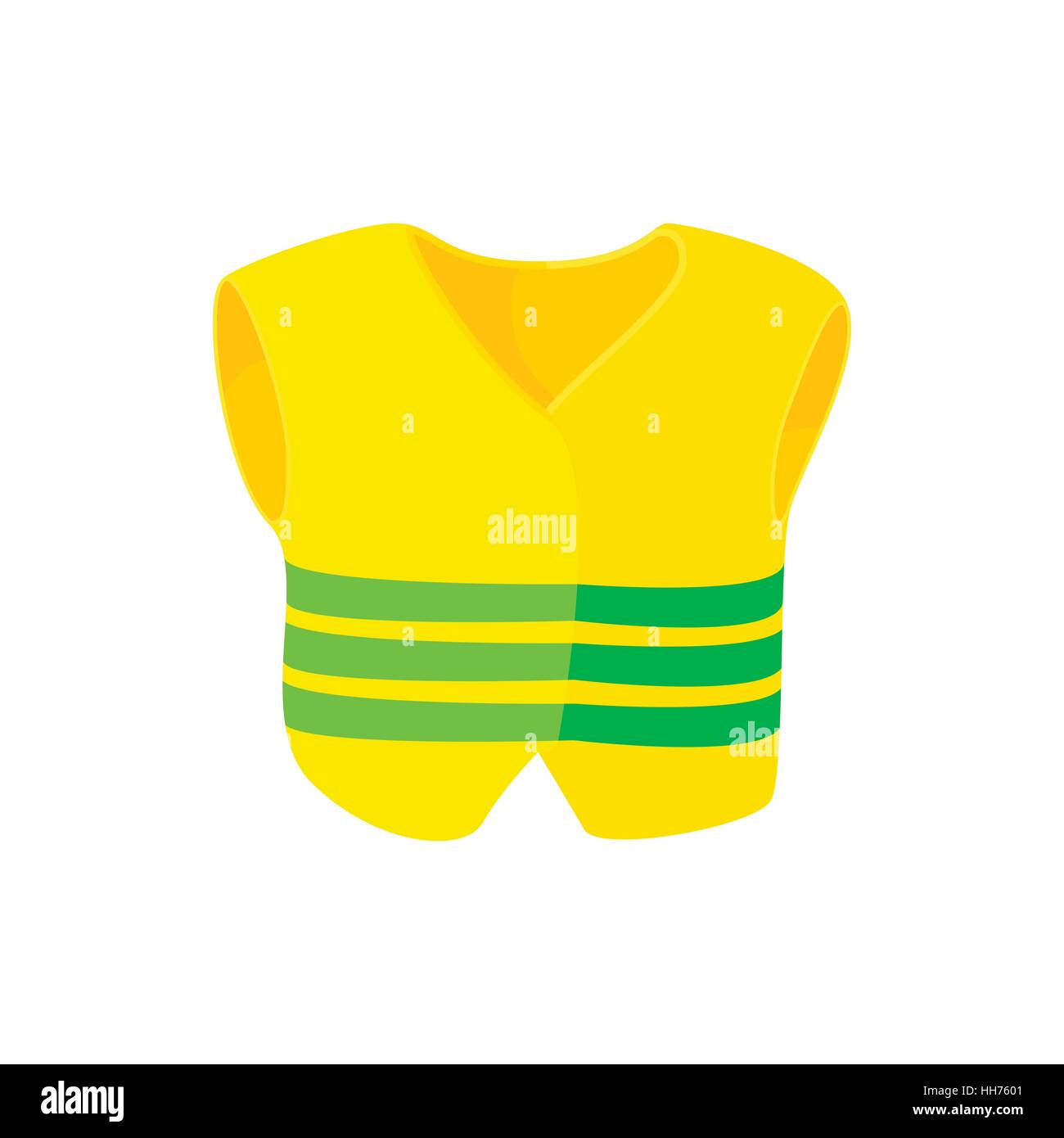 Yellow Safety Vest Stock Vector Images - Alamy