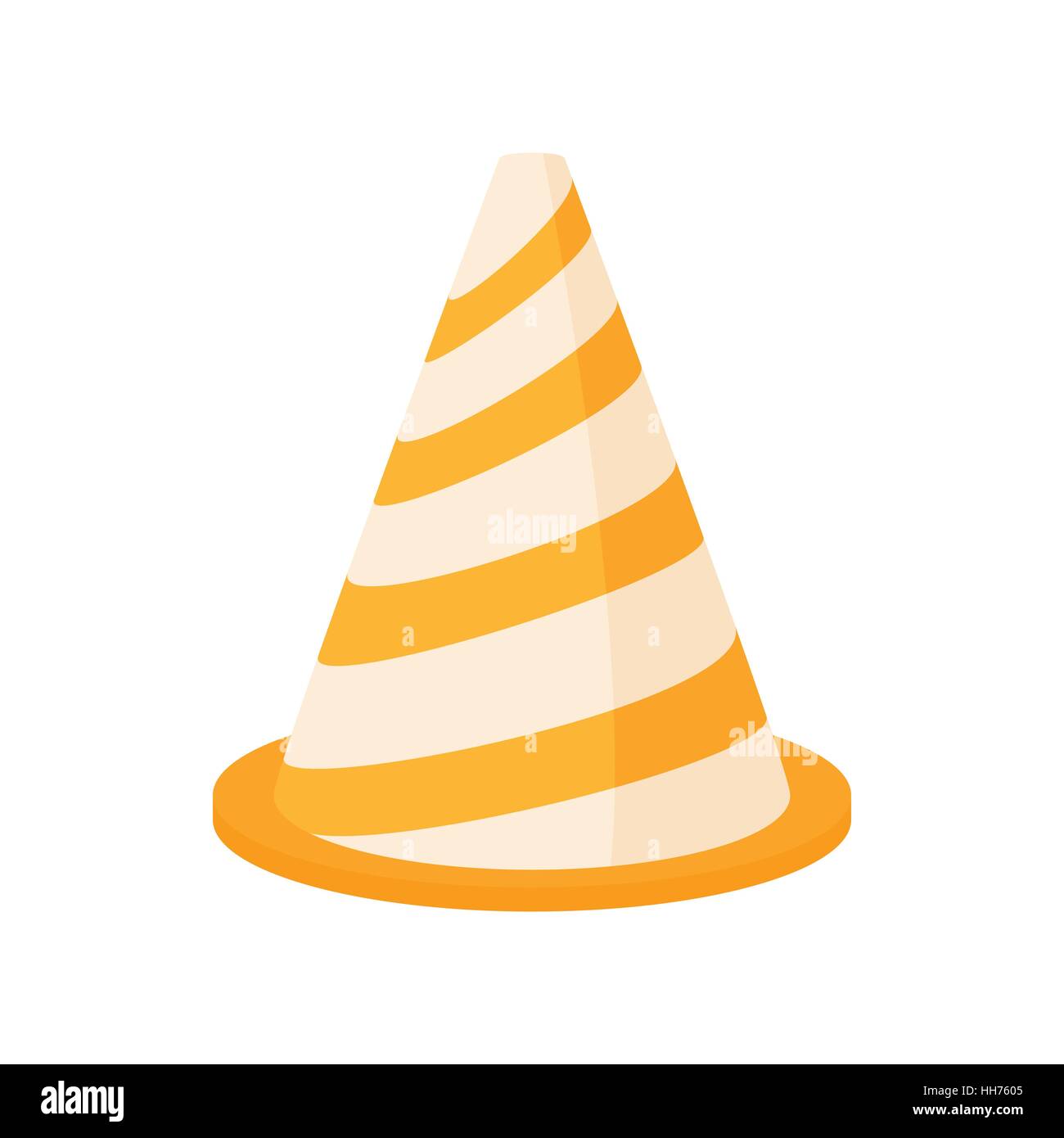 Traffic cone icon, cartoon style Stock Vector Image & Art - Alamy