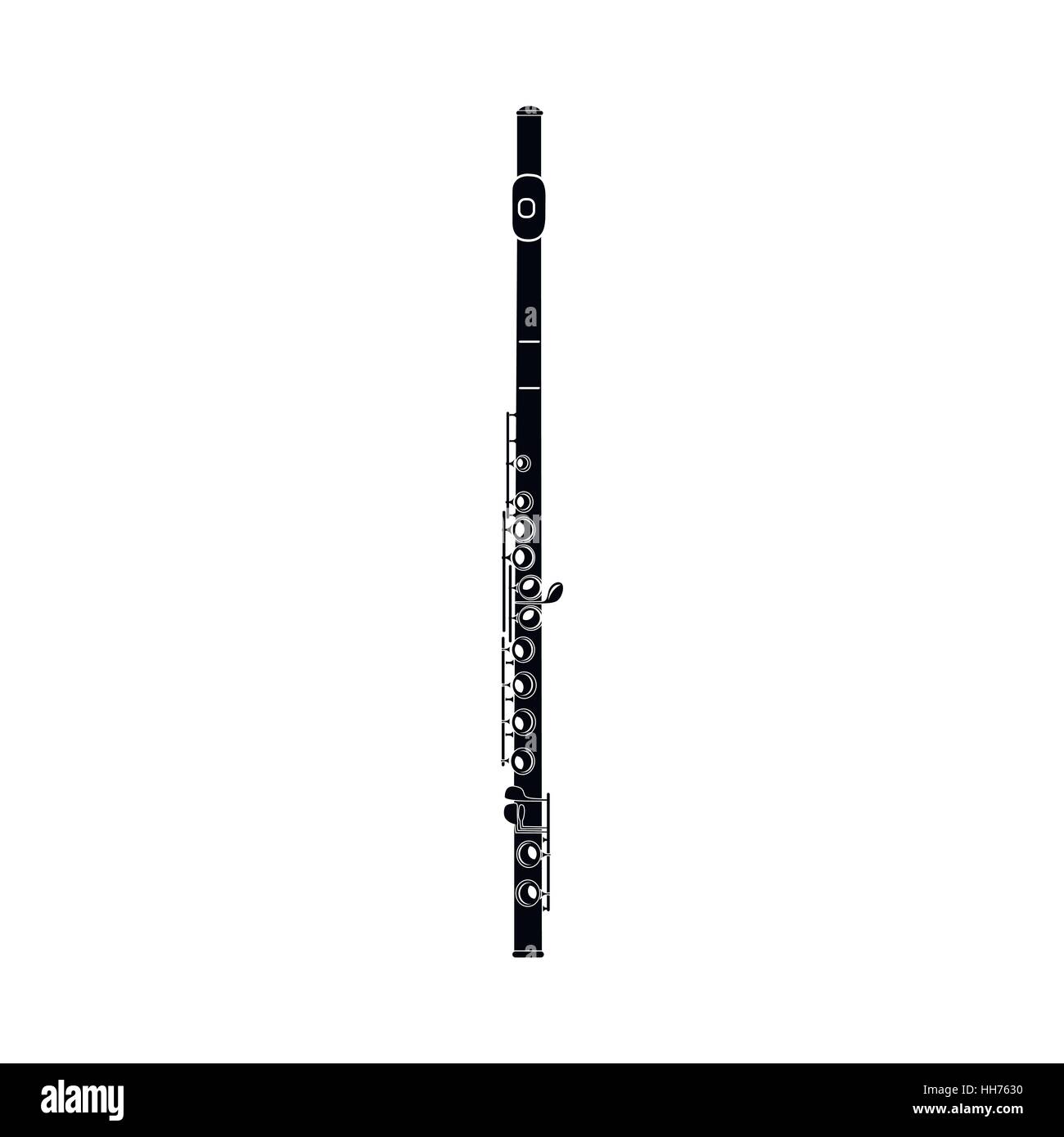 Simple flute Cut Out Stock Images & Pictures - Alamy