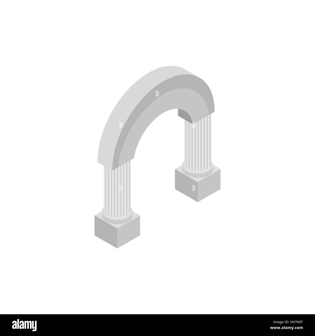 The block arcade entrance Stock Vector Images - Alamy