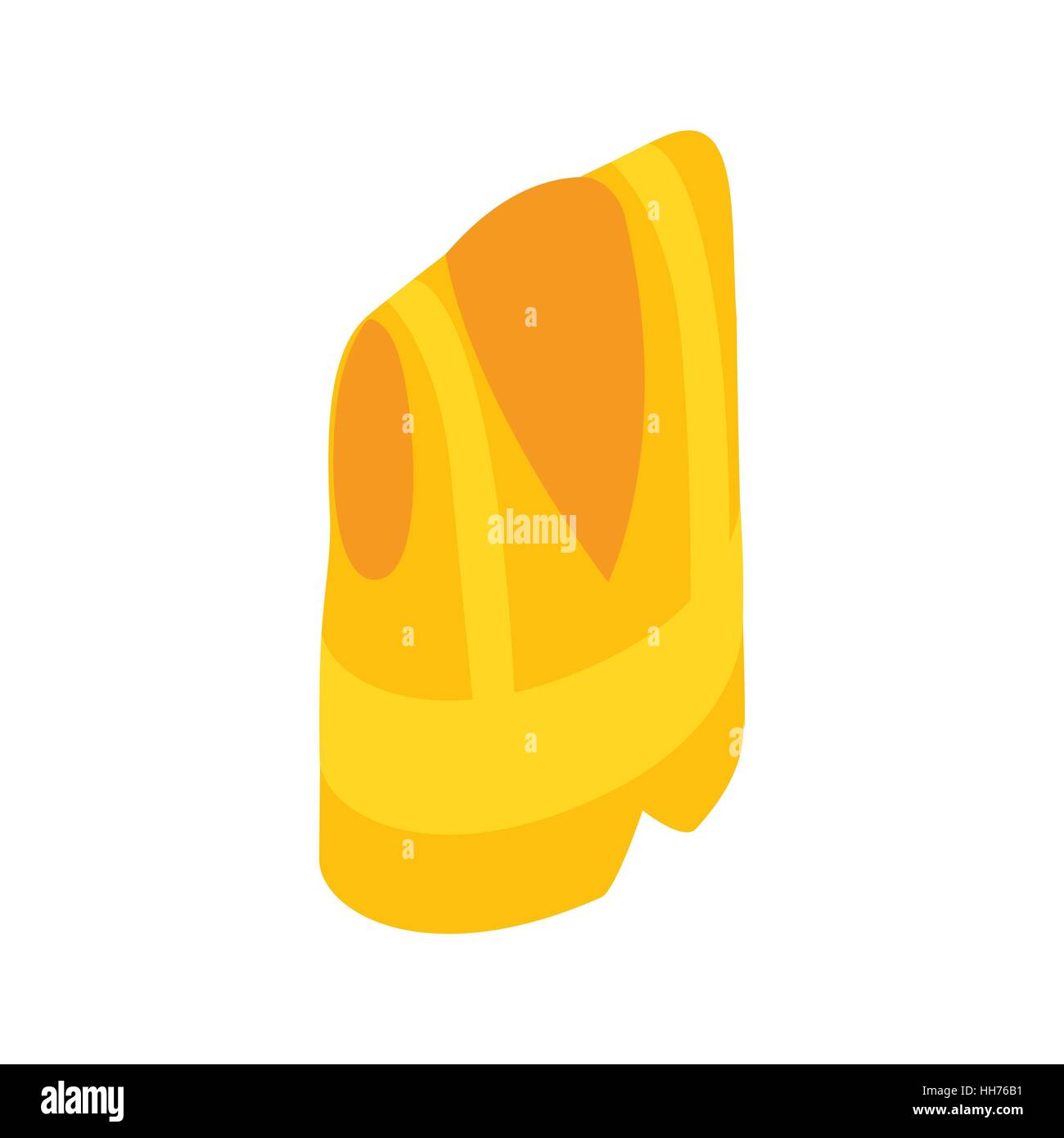 Yellow vest icon, isometric 3d style Stock Vector Image & Art - Alamy