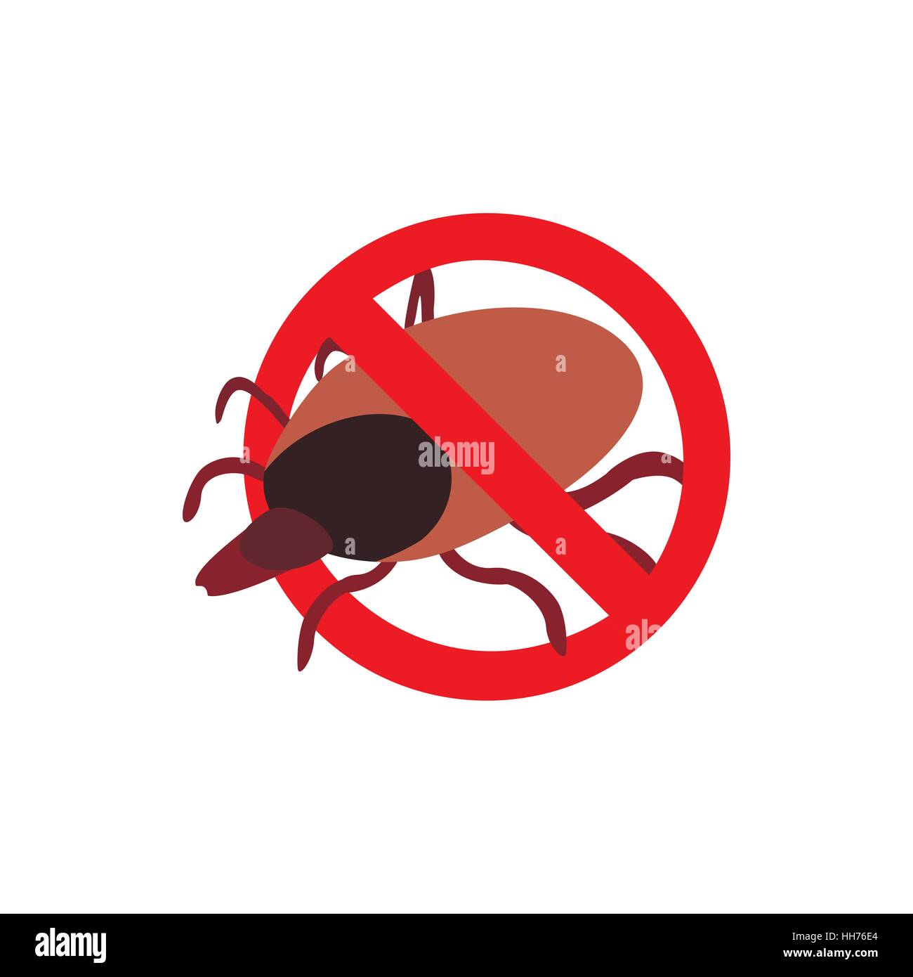 Warning sign with tick icon, isometric 3d style Stock Vector Image ...