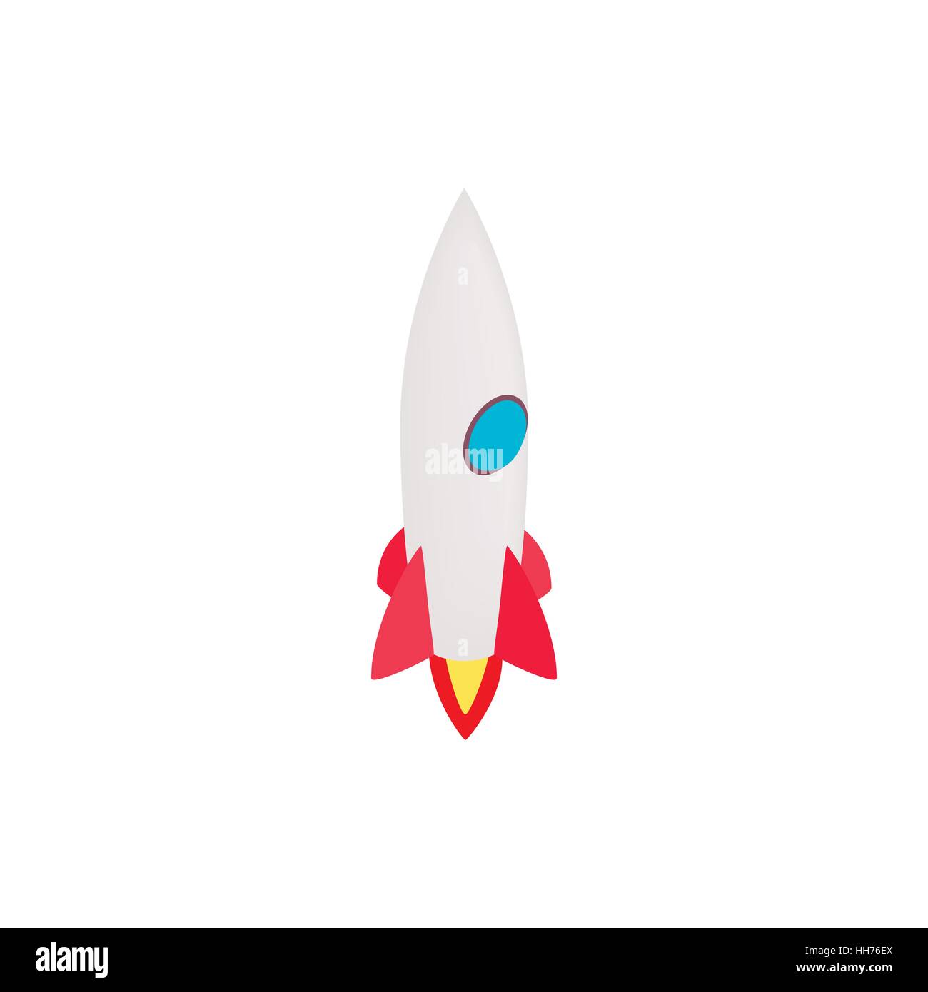 Grey rocket with one porthole icon Stock Vector Image & Art - Alamy