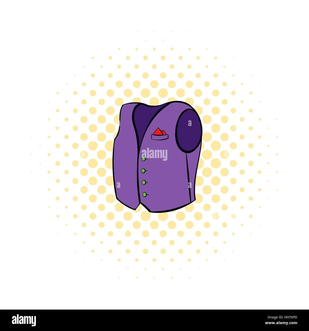 Men shirt icon comics hi-res stock photography and images - Alamy