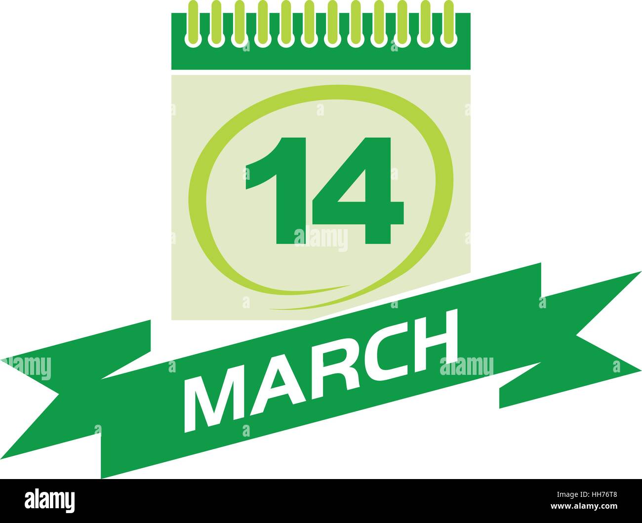 14 march Stock Vector Images - Alamy