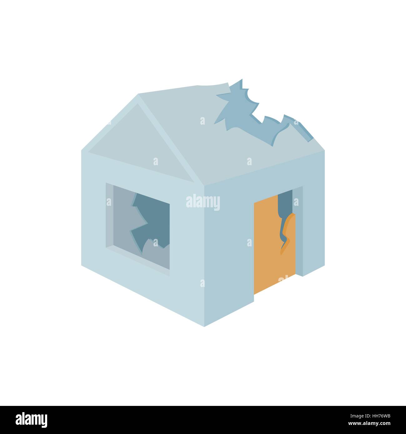 Collapsing house cartoon hi-res stock photography and images - Alamy