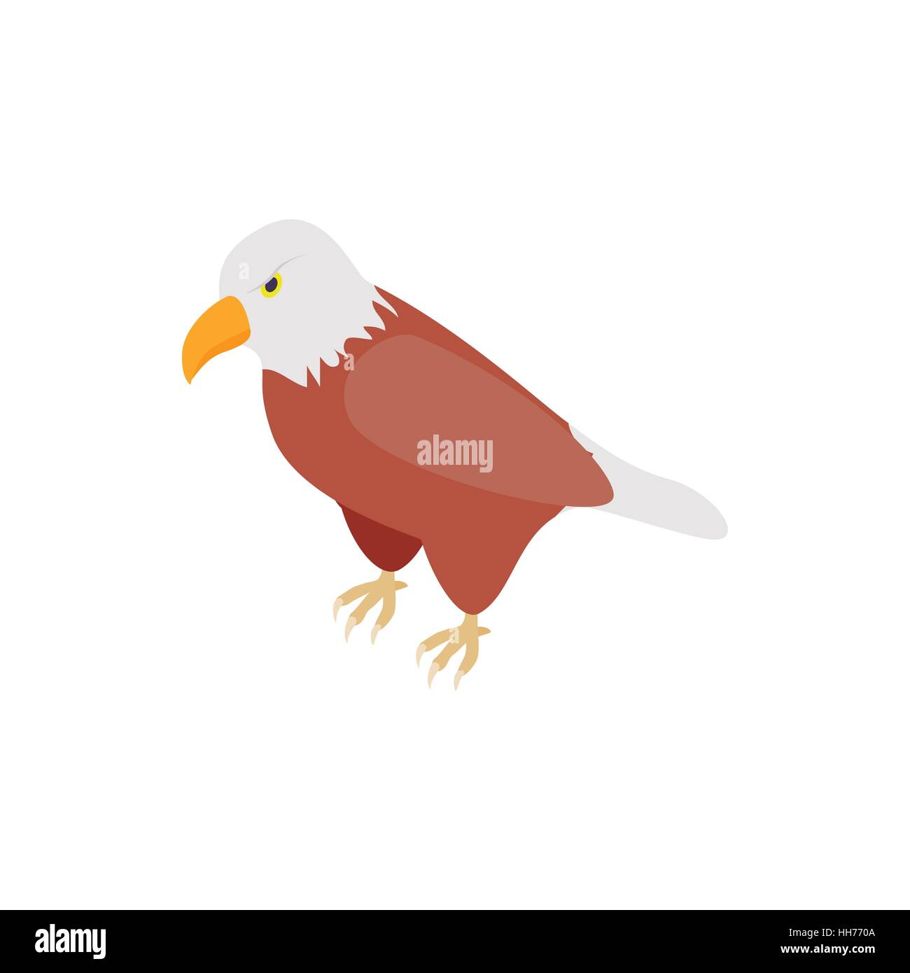 Eagle icon, isometric 3d style Stock Vector Image & Art - Alamy