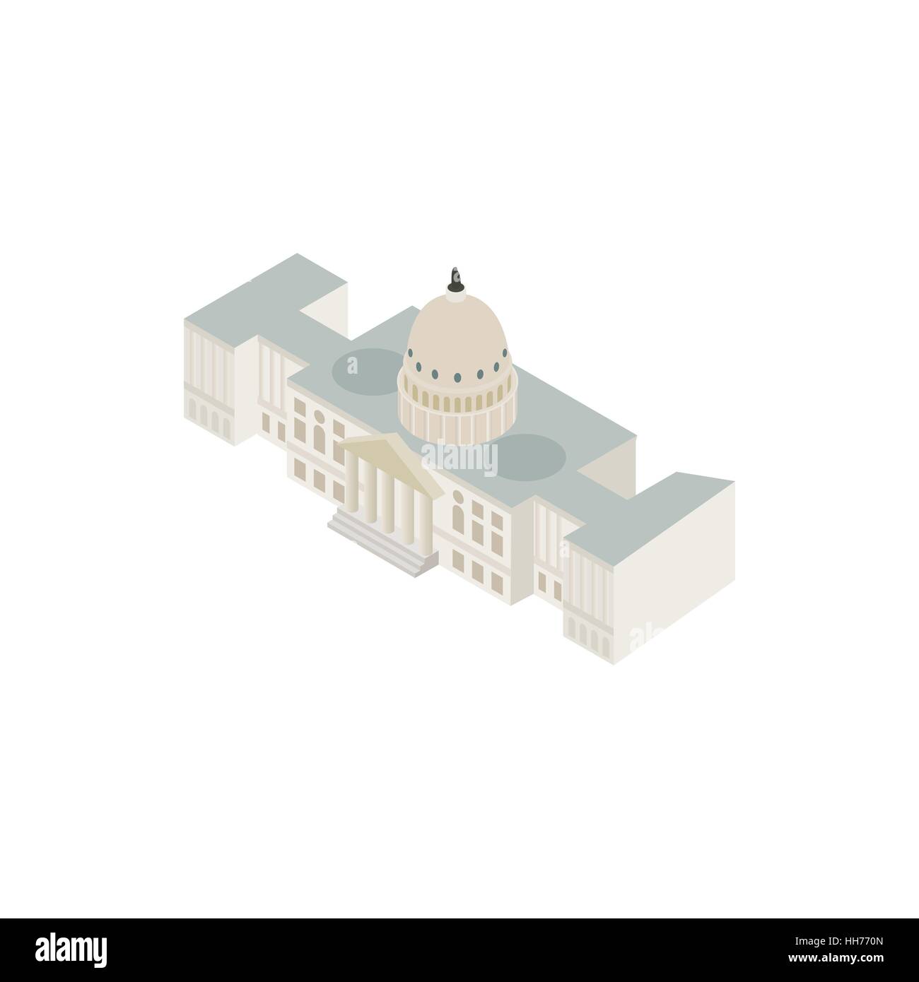 Isometric washington hi-res stock photography and images - Alamy