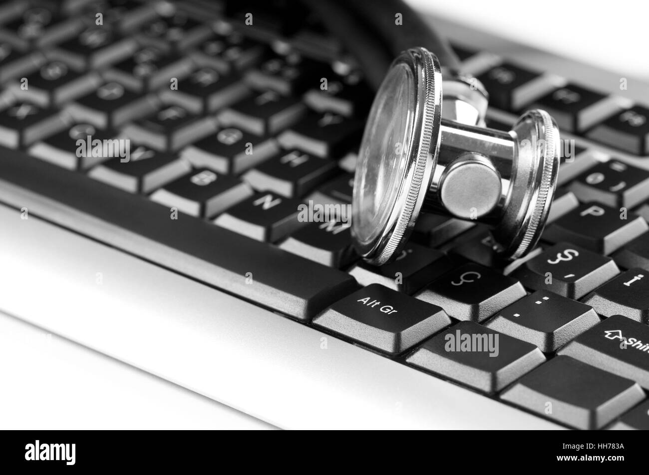 Physician with data Black and White Stock Photos & Images - Alamy