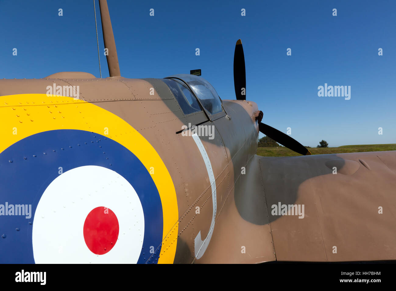 Spitfire mk1 cockpit High Resolution Stock Photography and Images - Alamy