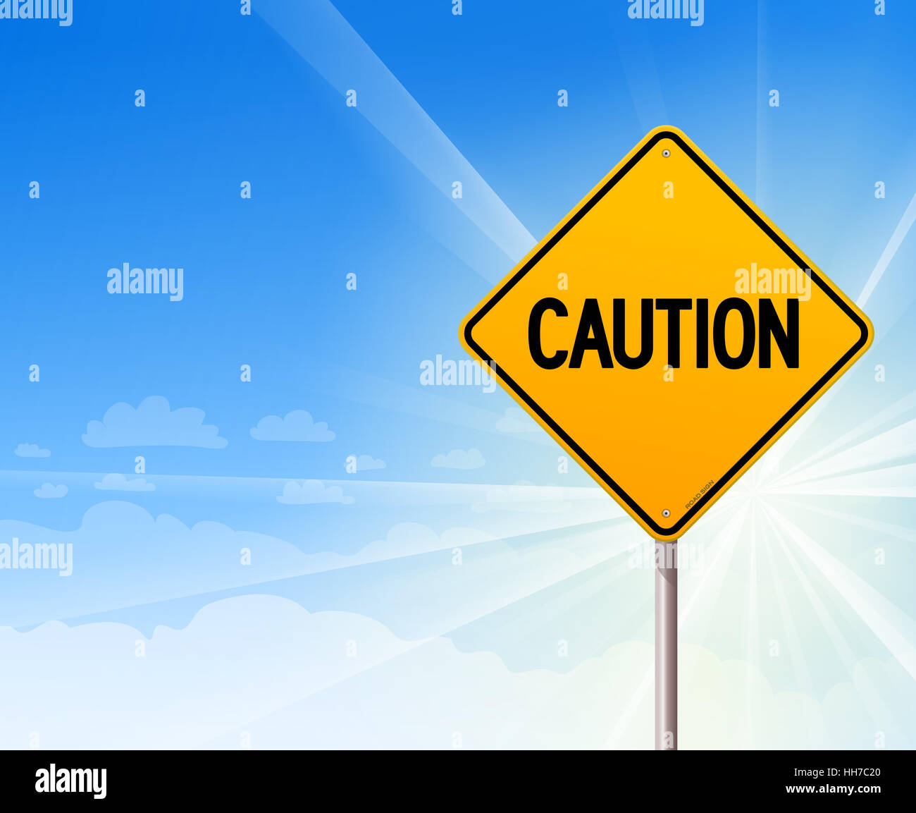 danger, caution, attention, warning, sign, security, safety, backdrop ...