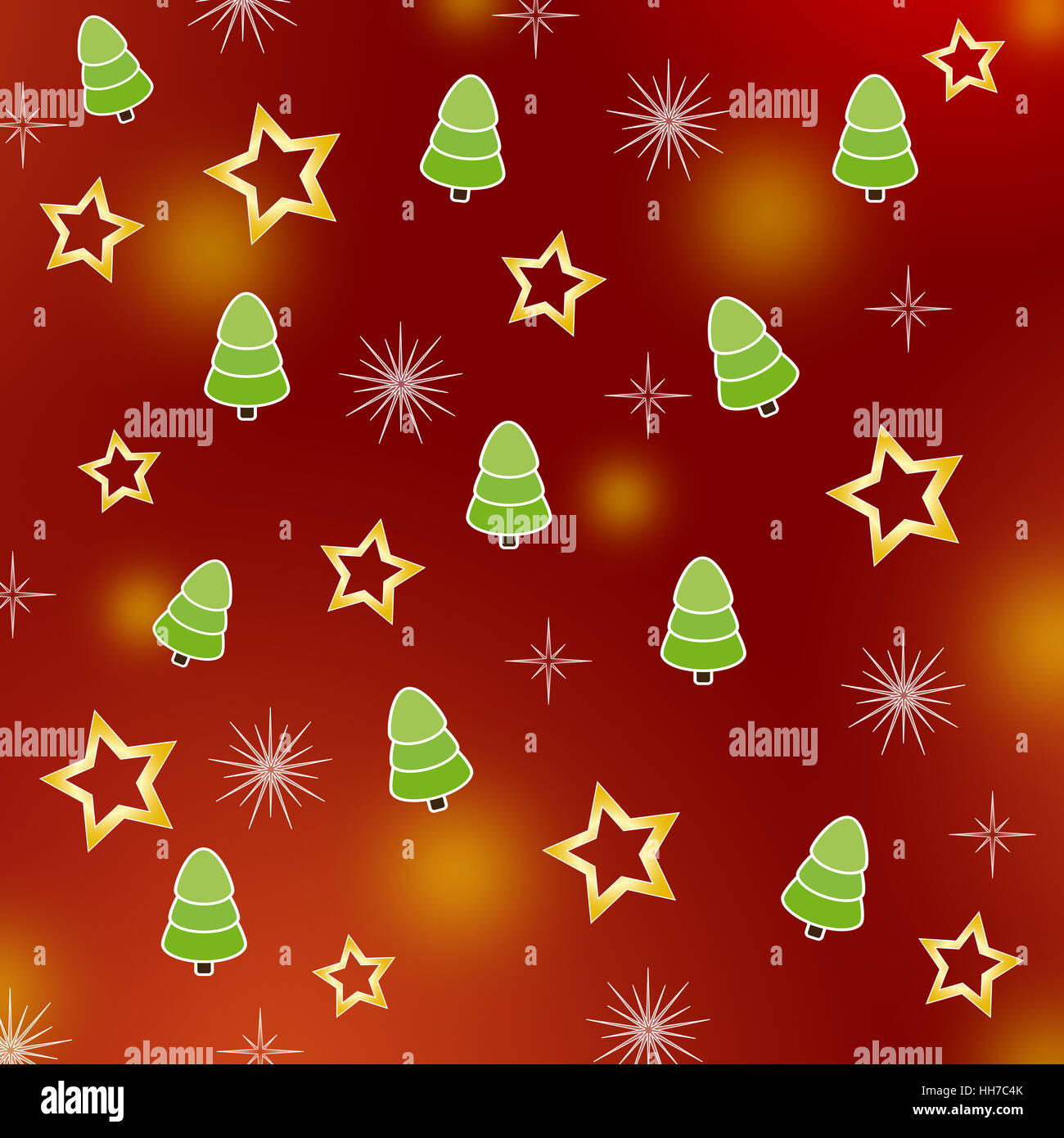 stars and trees Stock Photo - Alamy
