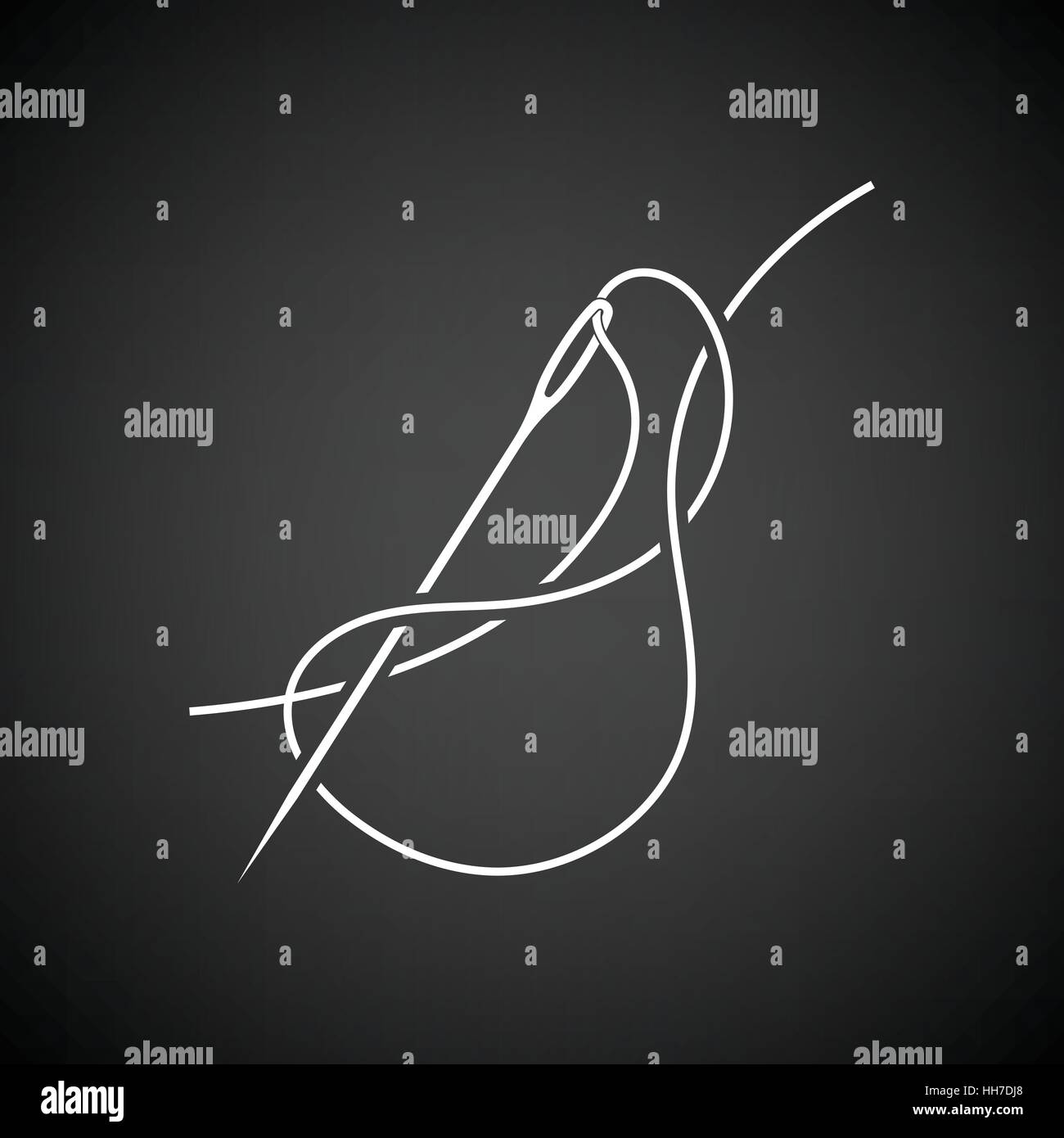 Needle And Thread Background