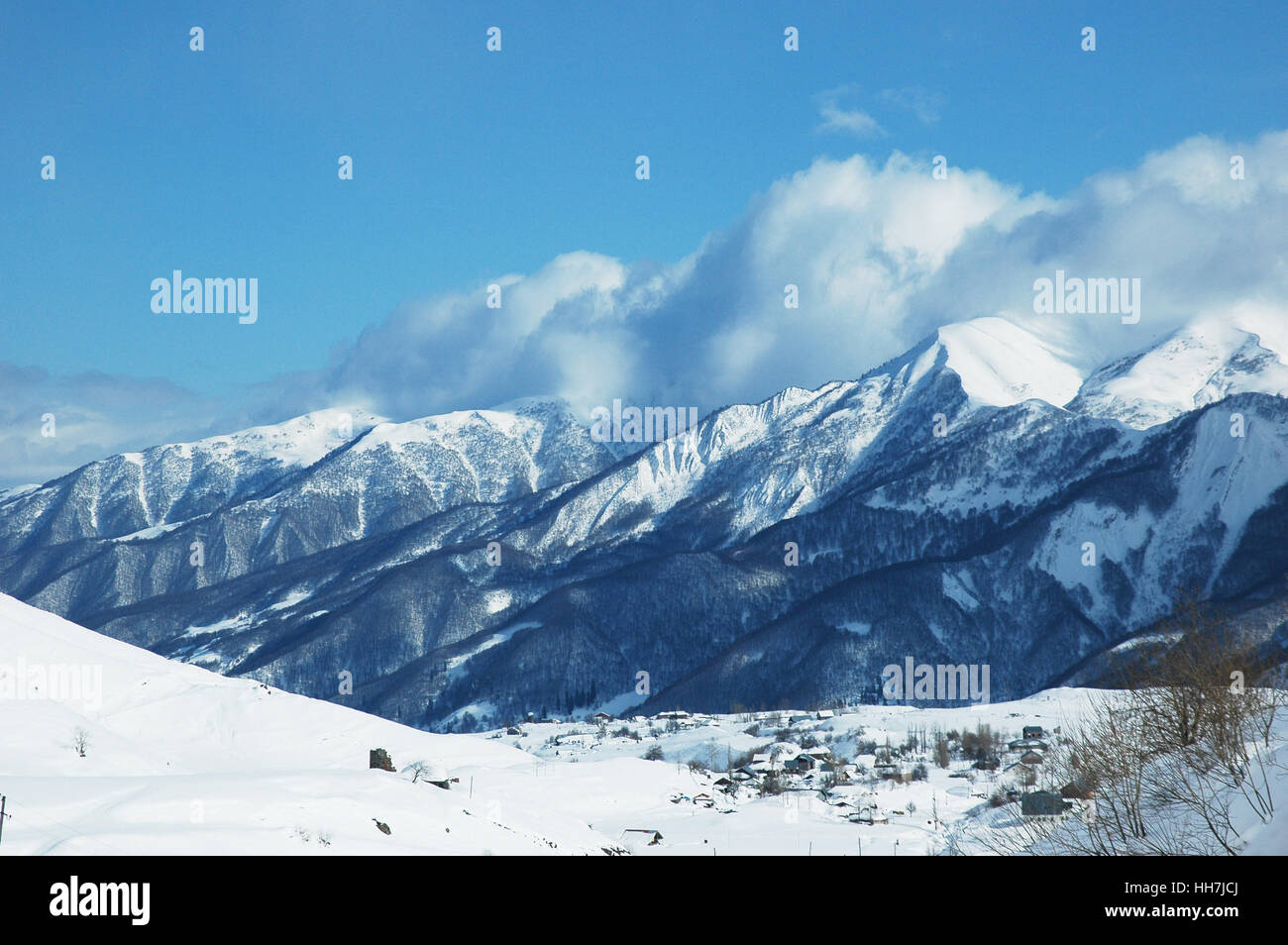 blue, travel, sport, sports, tree, trees, mountains, winter, cold, pine ...