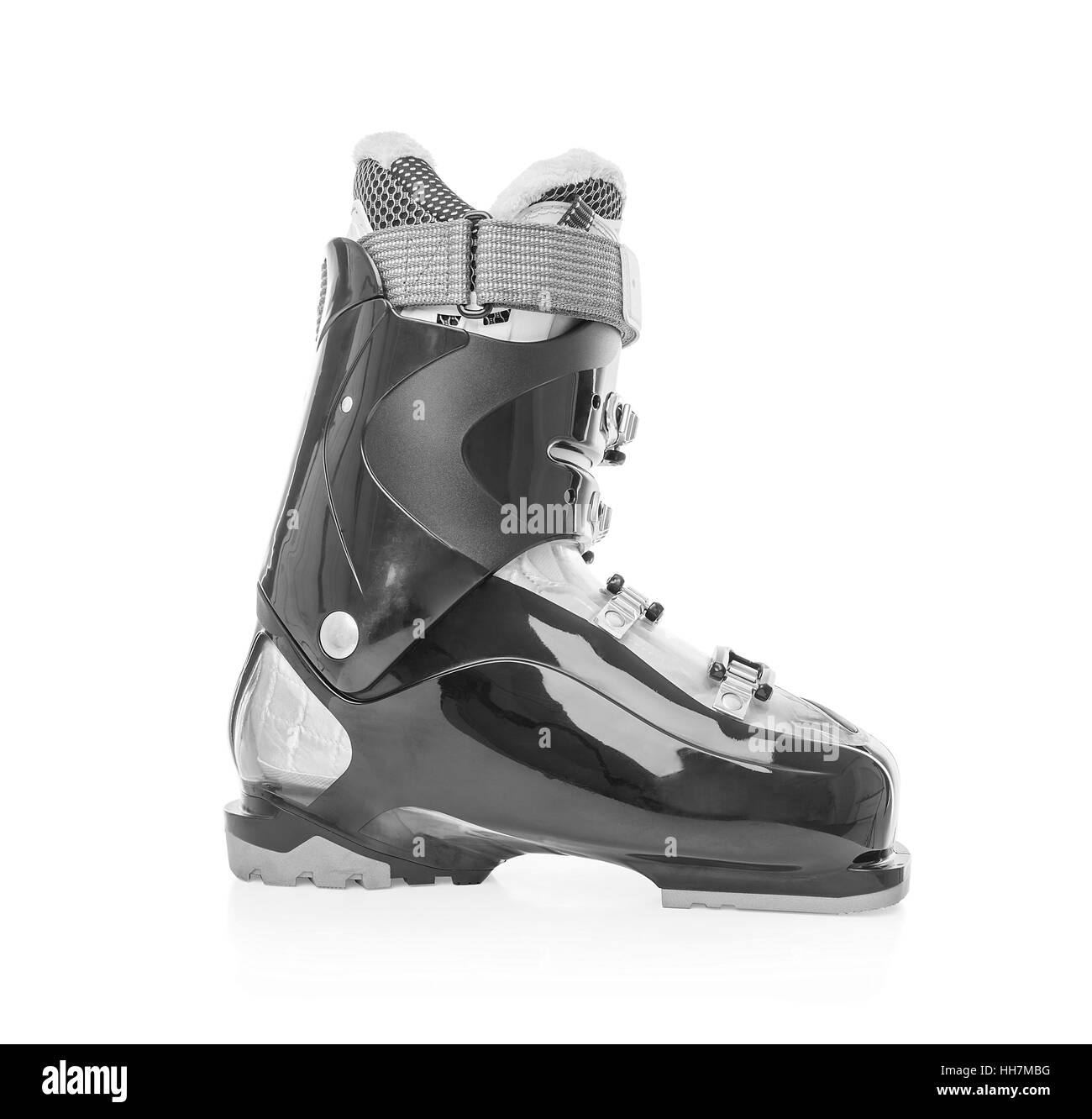 Beautiful ski boots Stock Photo - Alamy