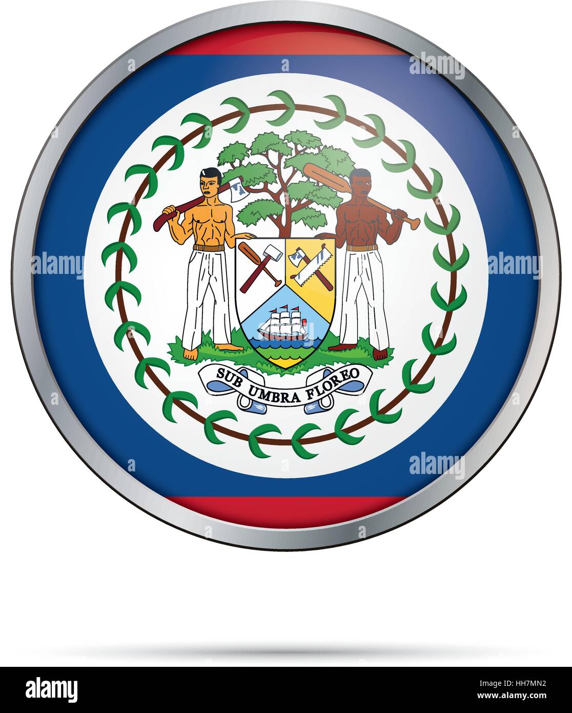 Belize vector vectors hi-res stock photography and images - Alamy