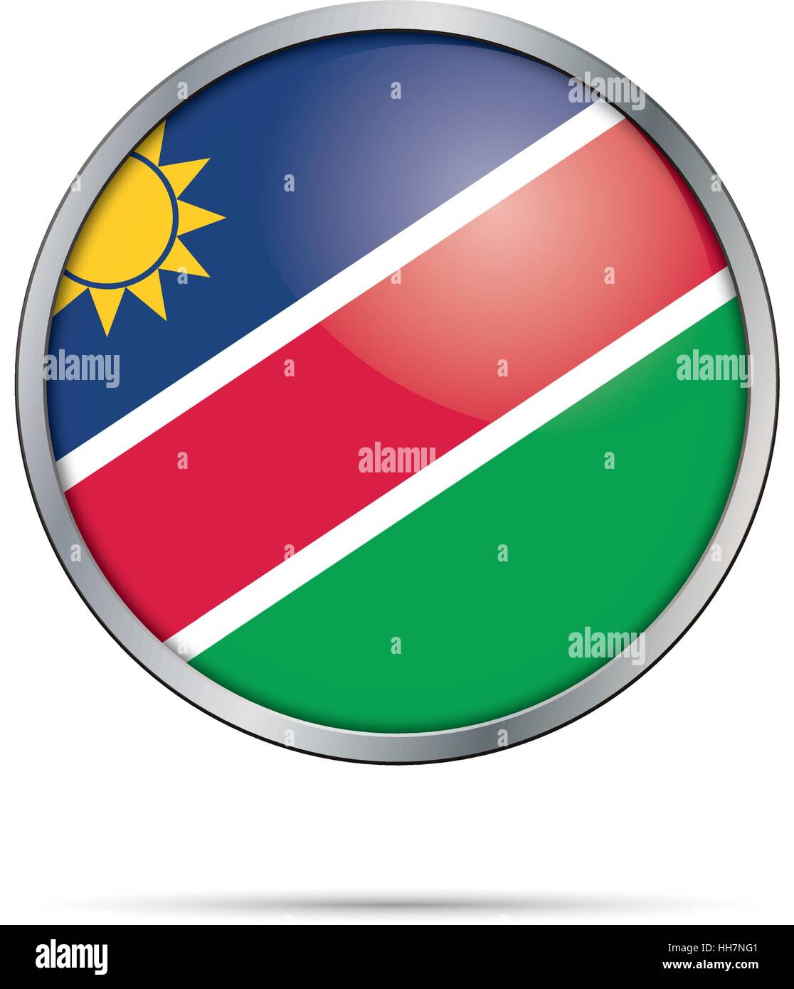 Namibian Flag Stock Vector Images - Alamy