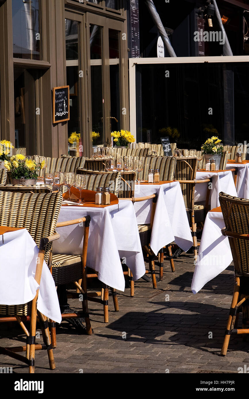 french style cafeteria Stock Photo - Alamy