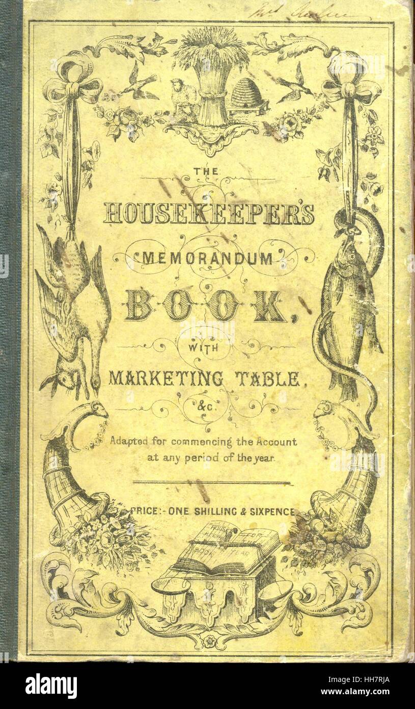 Victorian book cover hi-res stock photography and images - Alamy