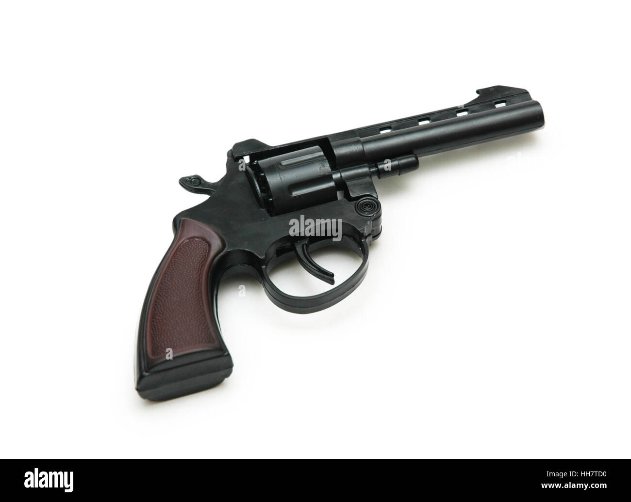 Revolver isolated on the white background Stock Photo - Alamy
