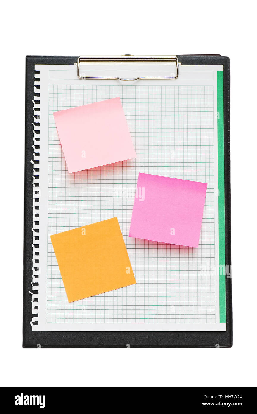 Diary isolated post it notes hi-res stock photography and images - Alamy