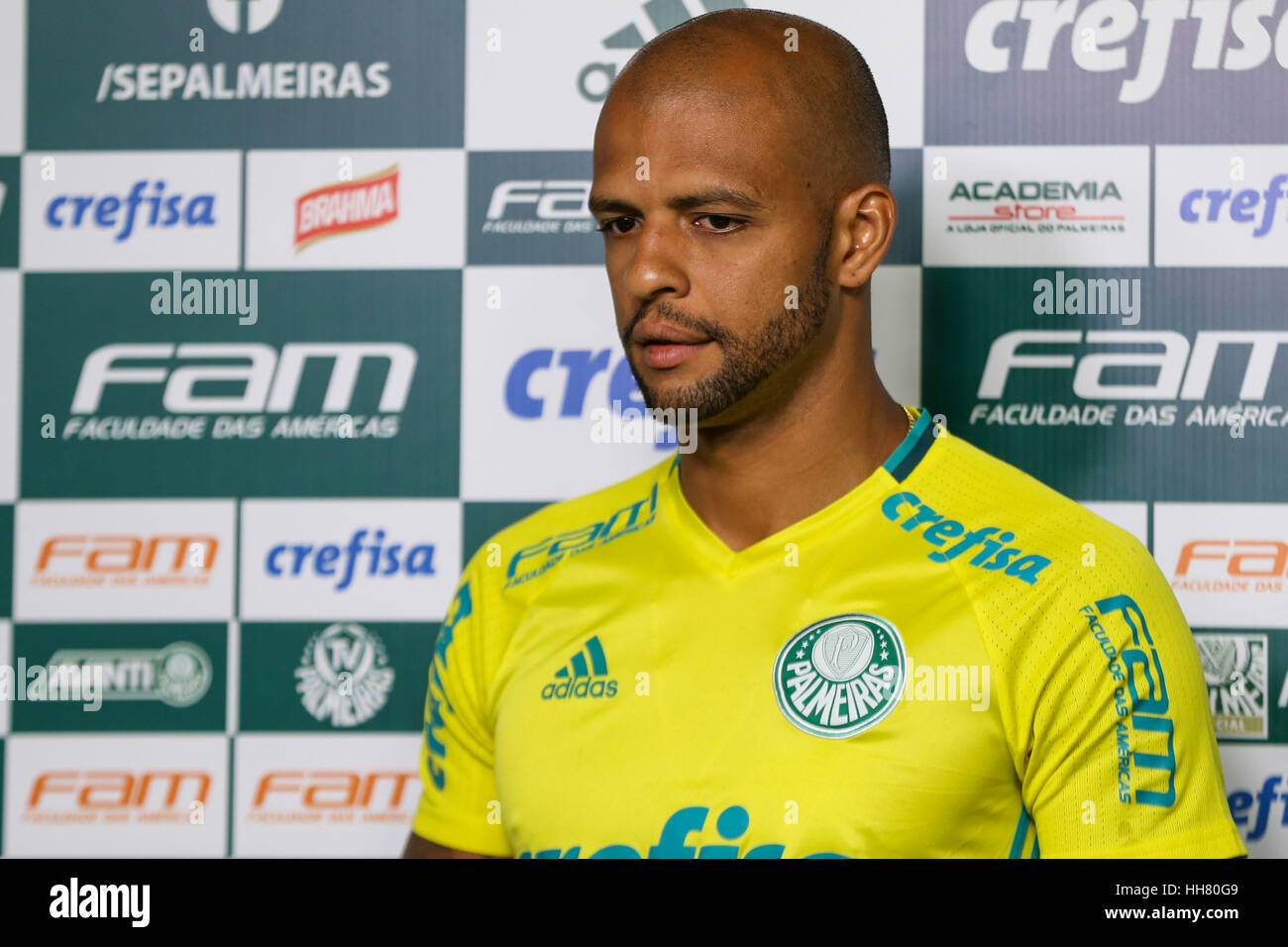 SÃO PAULO, SP - 17.01.2017: TREINO DO PALMEIRAS - Presentation and ...