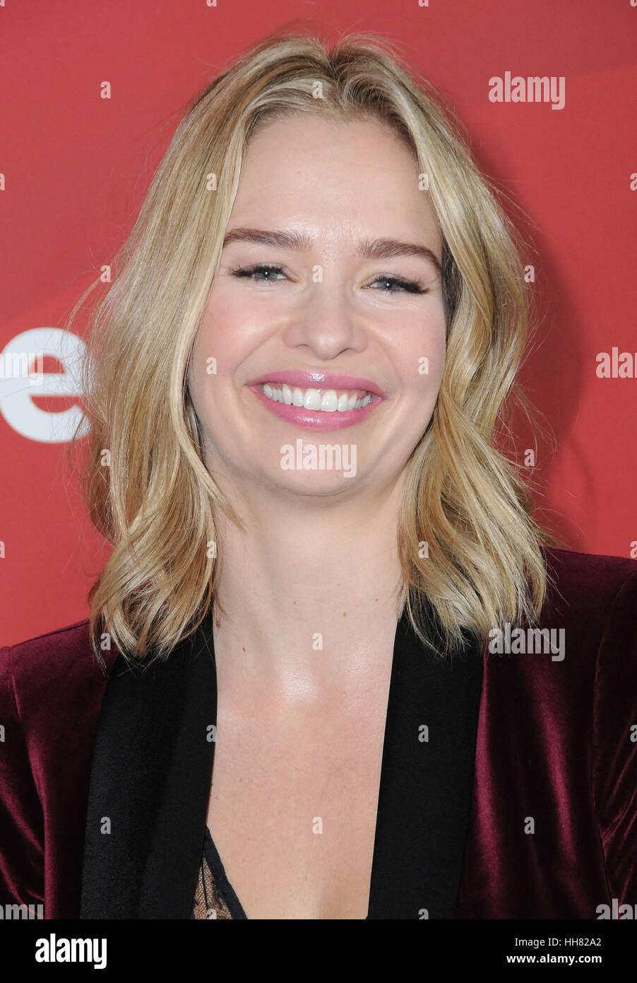 Pasadena, USA. 17th Jan, 2017. Marissa Hermer. 2017 NBC Universal ...