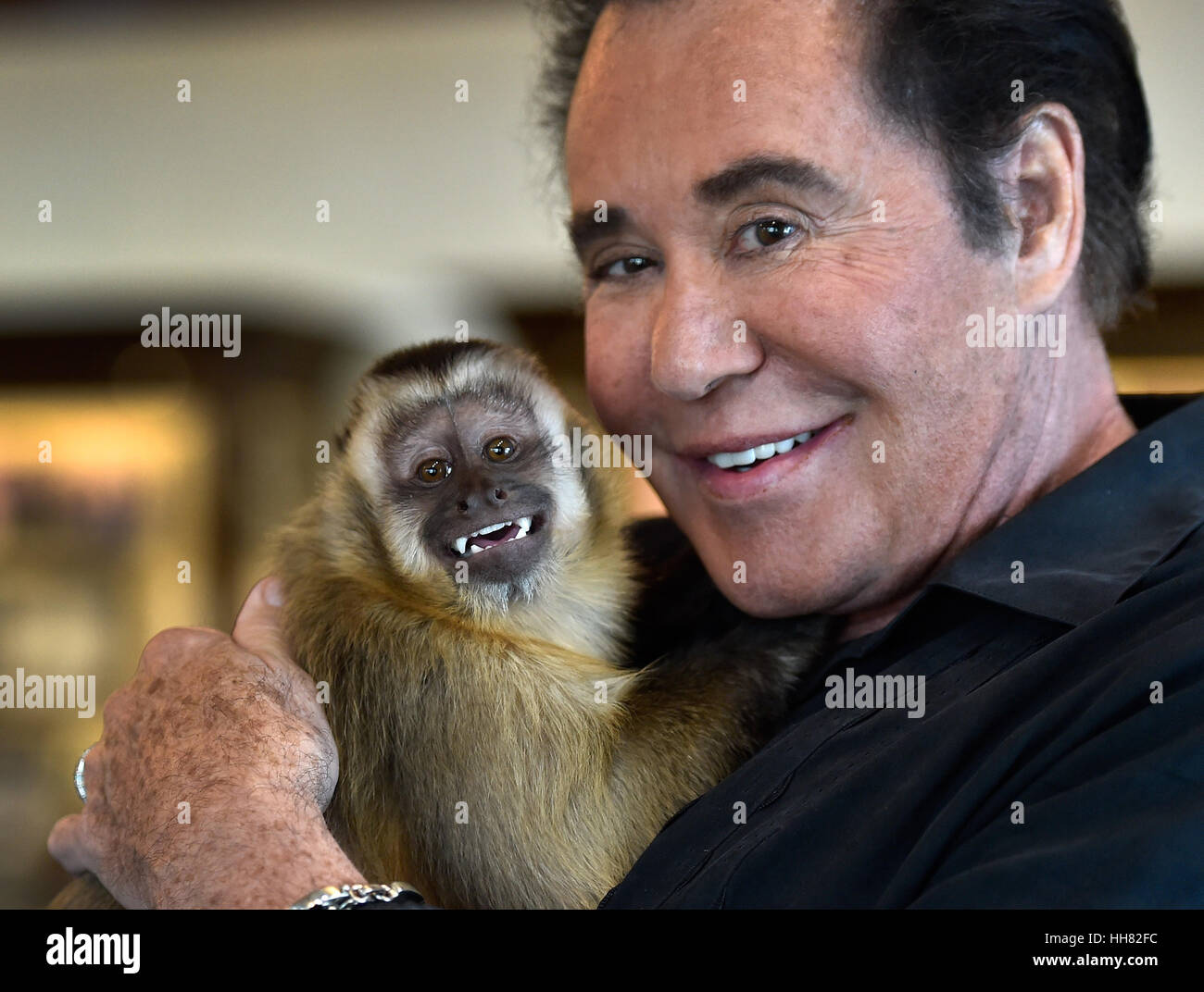 Sept. 14, 2015 - Las Vegas, Nevada, U.S. - Entertainer WAYNE NEWTON and ...