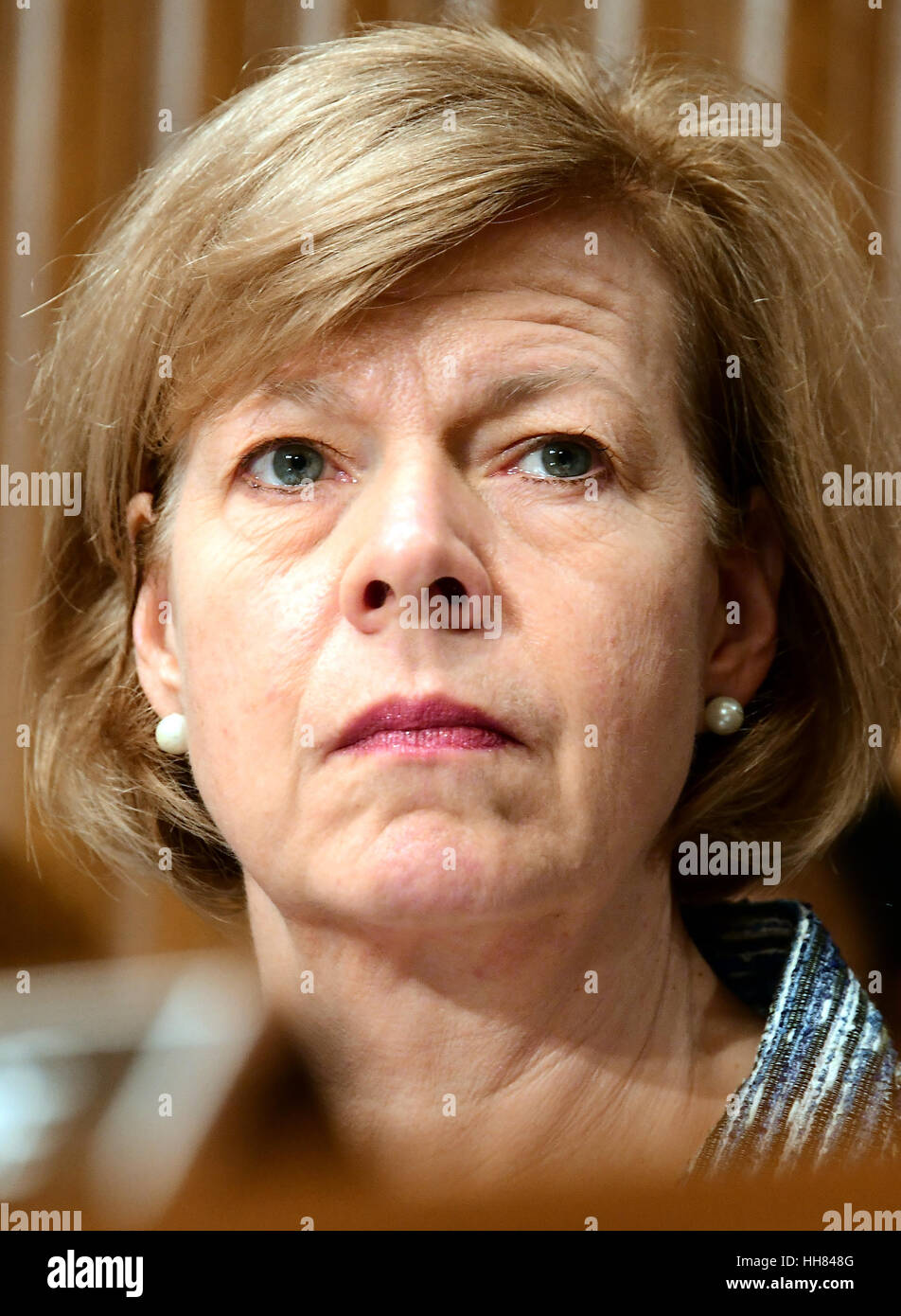 Washington, USA. 17th January, 2017. US Senator Tammy Baldwin (Democrat ...