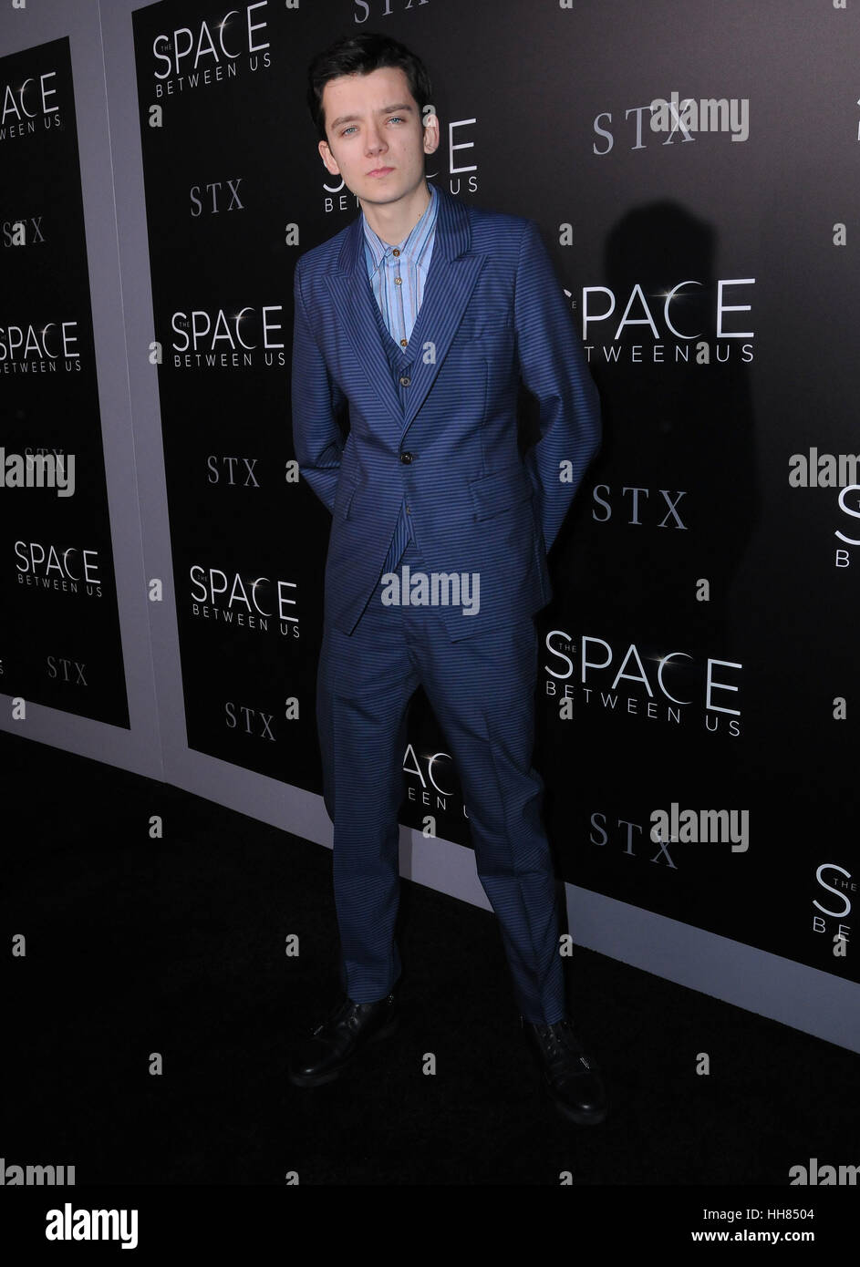 Hollywood, California, USA. 17th Jan, 2017. Asa Butterfield. 2017 ''The ...