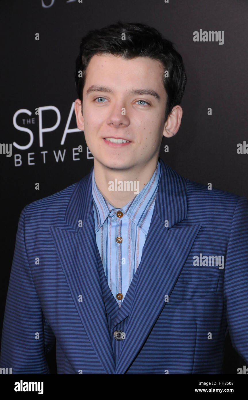 Hollywood, California, USA. 17th Jan, 2017. Asa Butterfield. 2017 ''The ...
