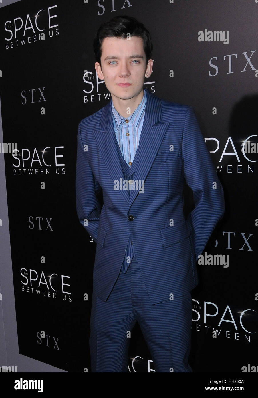 Hollywood, California, USA. 17th Jan, 2017. Asa Butterfield. 2017 ''The ...