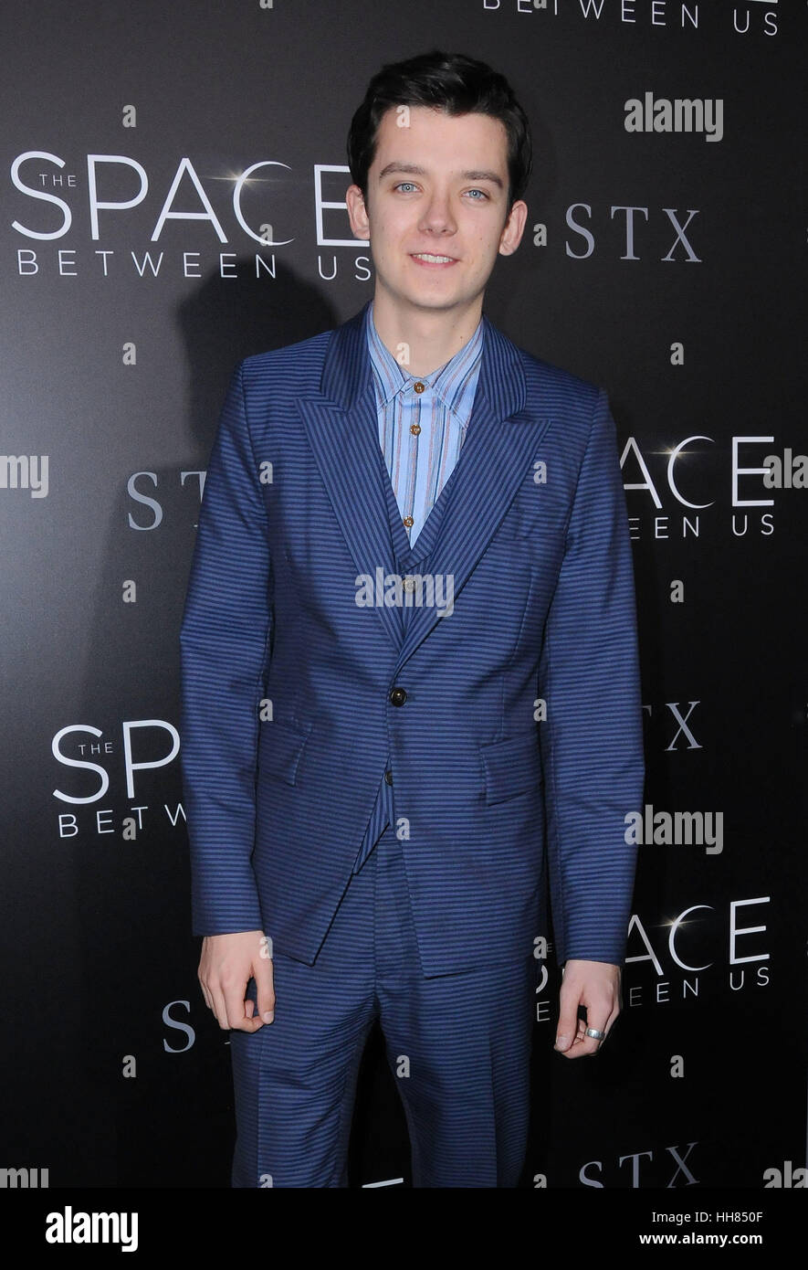 Hollywood, California, USA. 17th Jan, 2017. Asa Butterfield. 2017 ''The ...