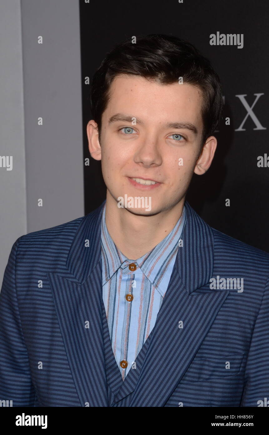 Hollywood, California, USA. 17th Jan, 2017. Asa Butterfield at the Los ...