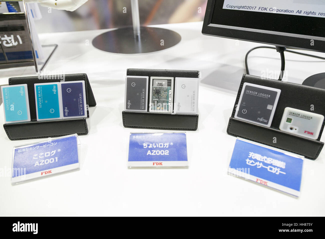 Wearable sensor systems on display at the Wearable Expo in Tokyo Big ...