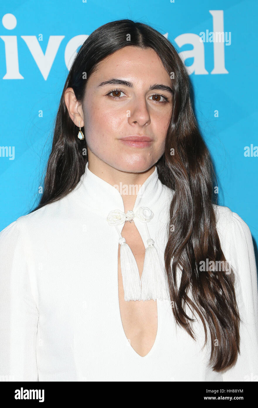 Pasadena, Ca. 17th Jan, 2017. Marianne Randon at the 2017 NBCUniversal ...