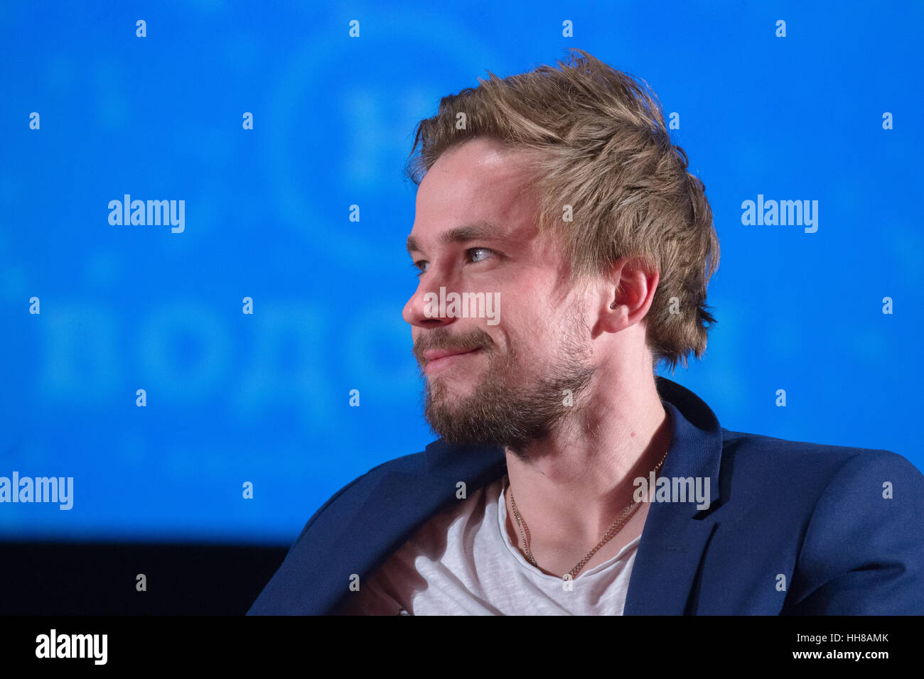 Moscow, Russia. 17th Jan, 2017. Actor Alexander Petrov at the lecture ... Moscow, Russia. 17th Jan, 2017. Actor Alexander Petrov at the lecture ...