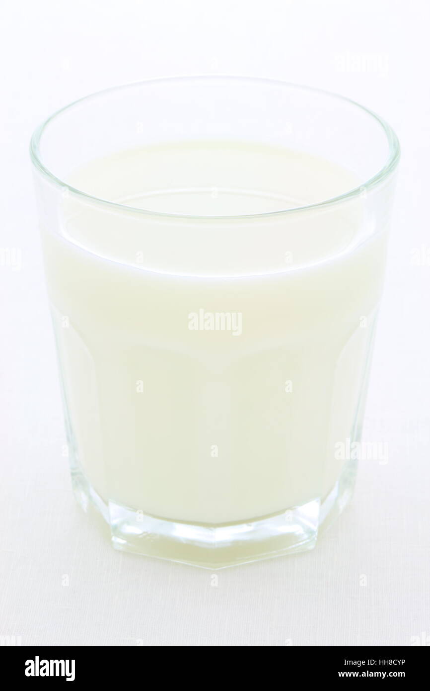 Delicious fresh milk, one of the primary sources of nutrition Stock ...