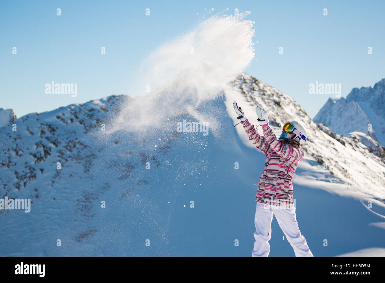 Alpine resort activity hi-res stock photography and images - Alamy