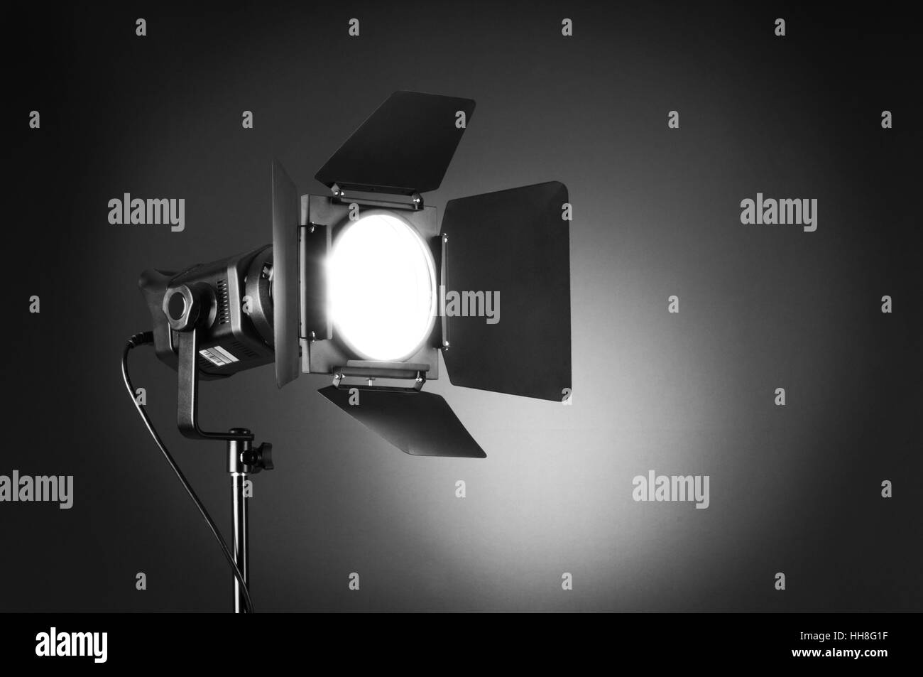 Projector lights wtih space for your text Stock Photo - Alamy