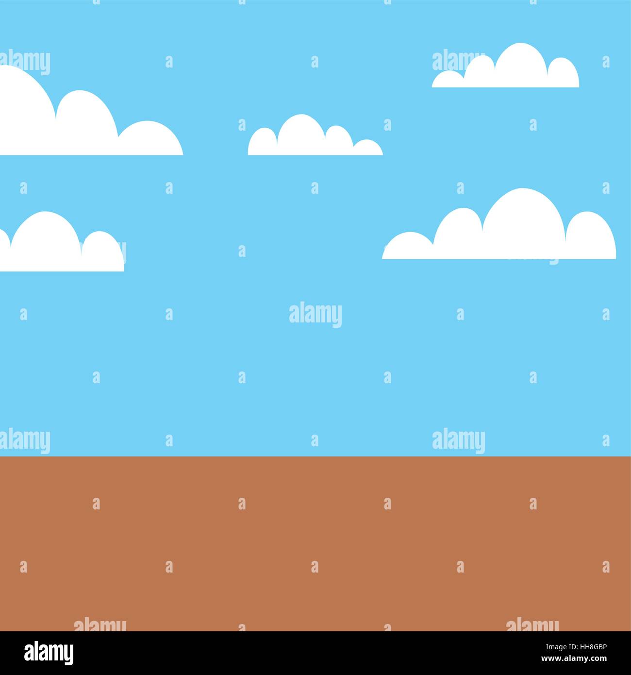 game landscape scene icon vector illustration design Stock Vector Image ...