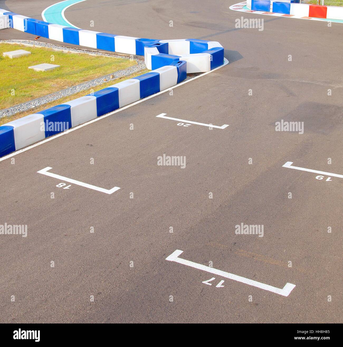 Go-kart racing track Stock Photo - Alamy