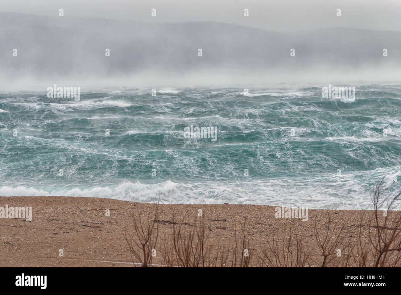 Silo Beach in Krk Island, Croatia Stock Photo - Alamy