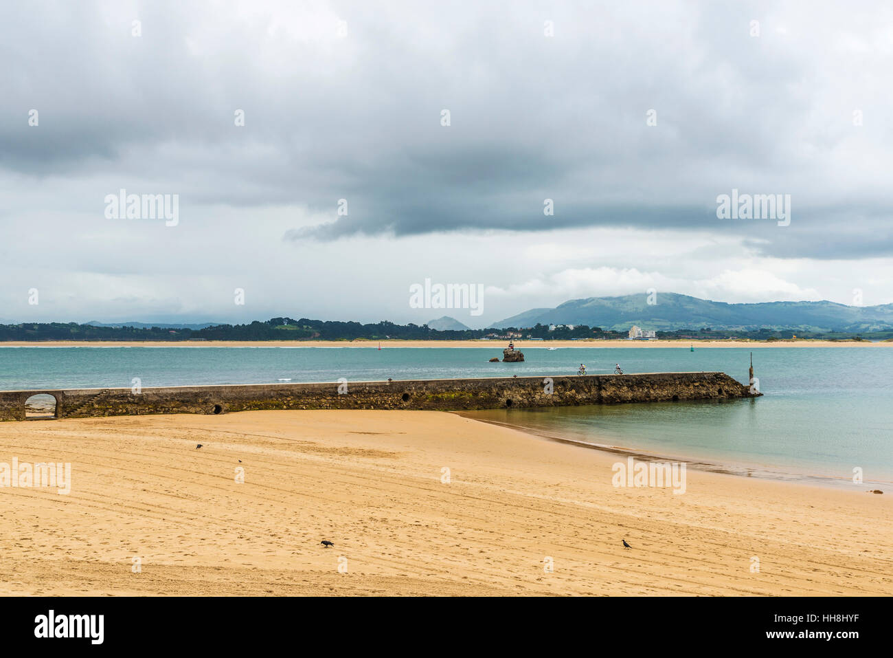 Building bridge in sand beach hi-res stock photography and images - Alamy