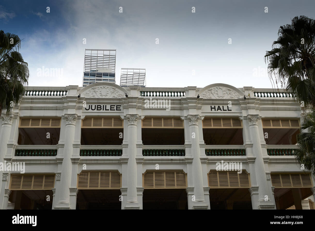 Jubilee Hall Of The Historic Raffles Hotel, Singapore Stock Photo - Alamy