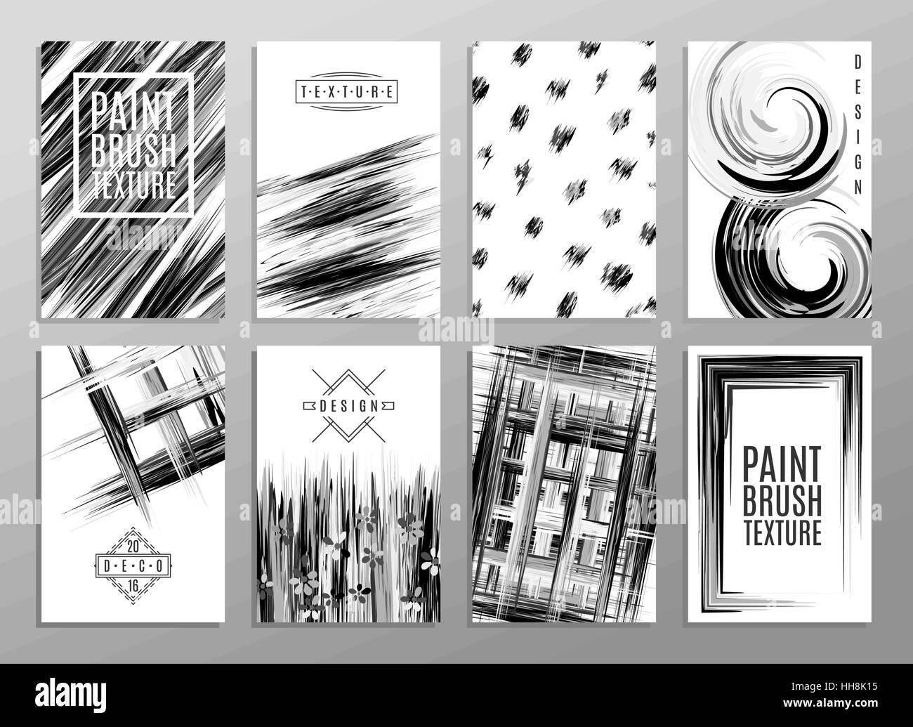 Set of creative universal cards. Design for banner, poster invitation ...