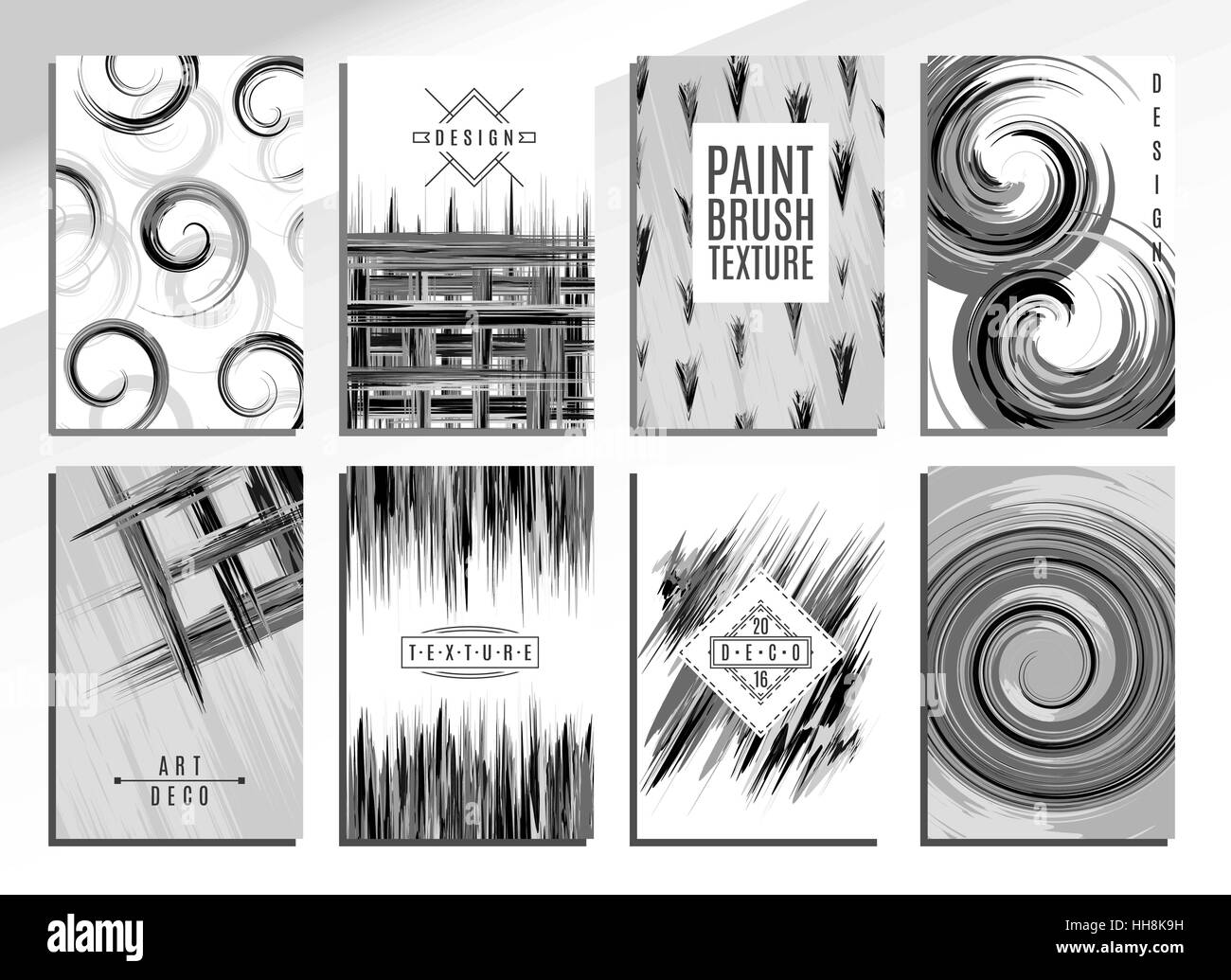 Set of creative universal cards. Design for banner, poster invitation ...