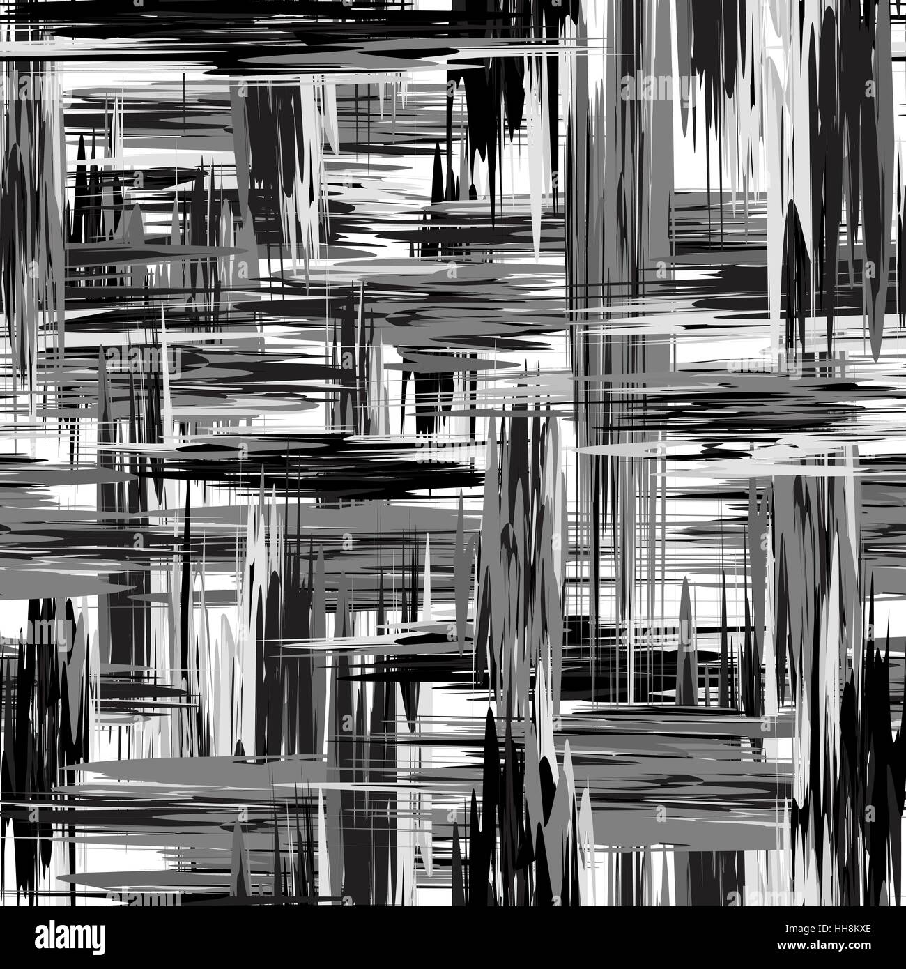 Vector seamless pattern. Abstract background with brush strokes. Pastel ...